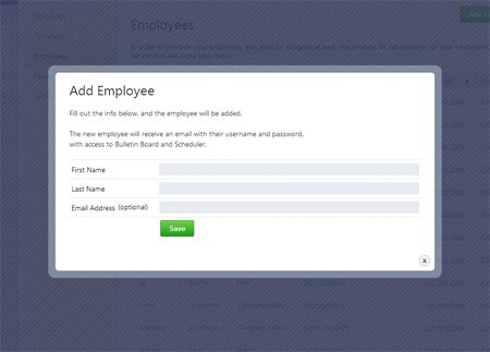 Adding Employees